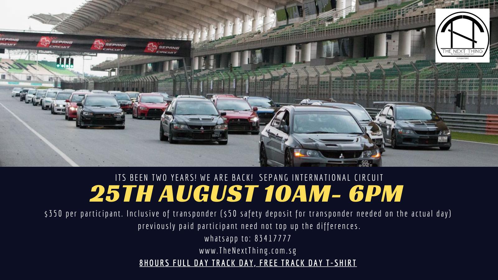 TNT Track Day on 25th Aug 2022 - Automoment