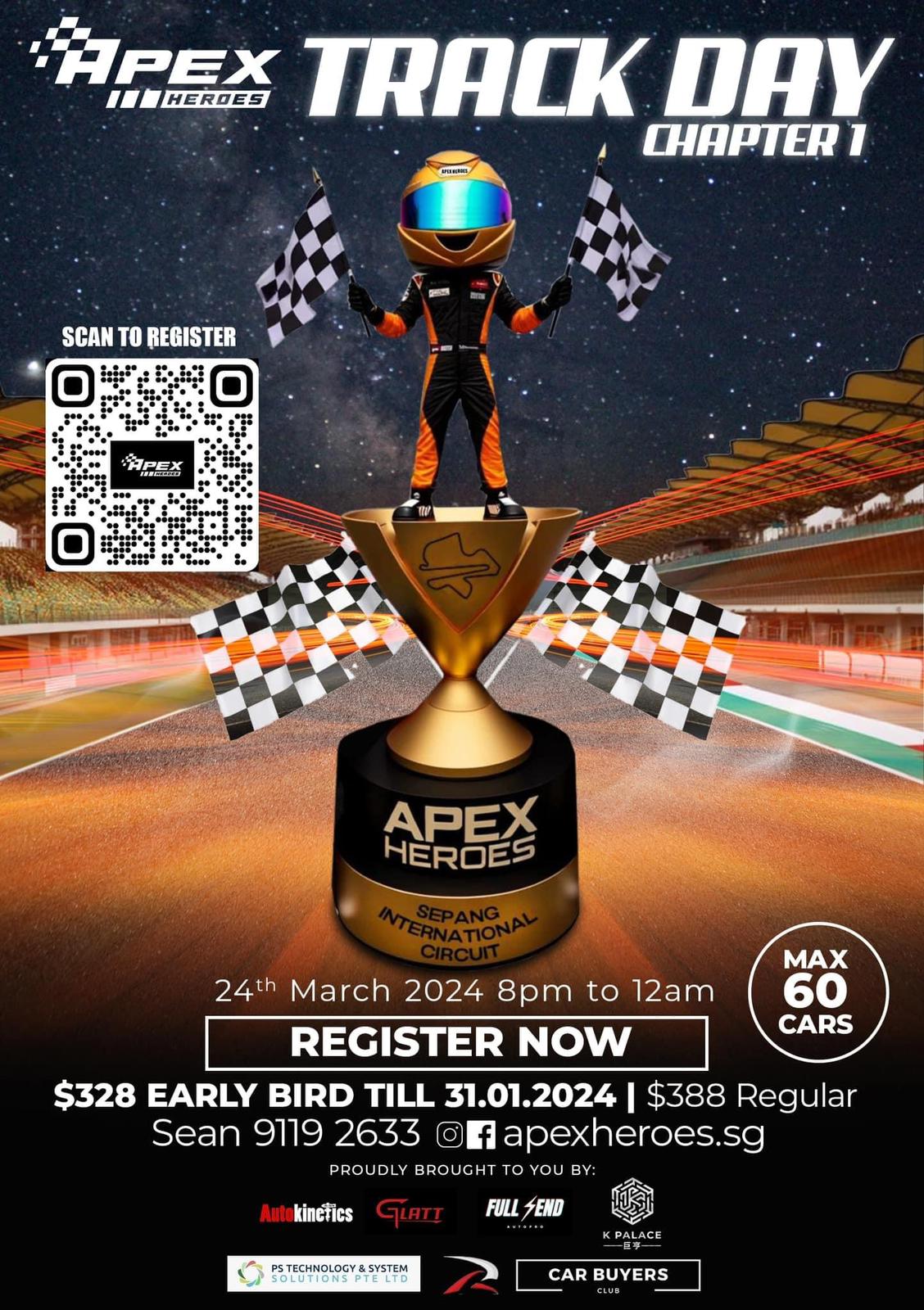Apex Heroes Trackday Chapter 1 opened for registration - Automoment